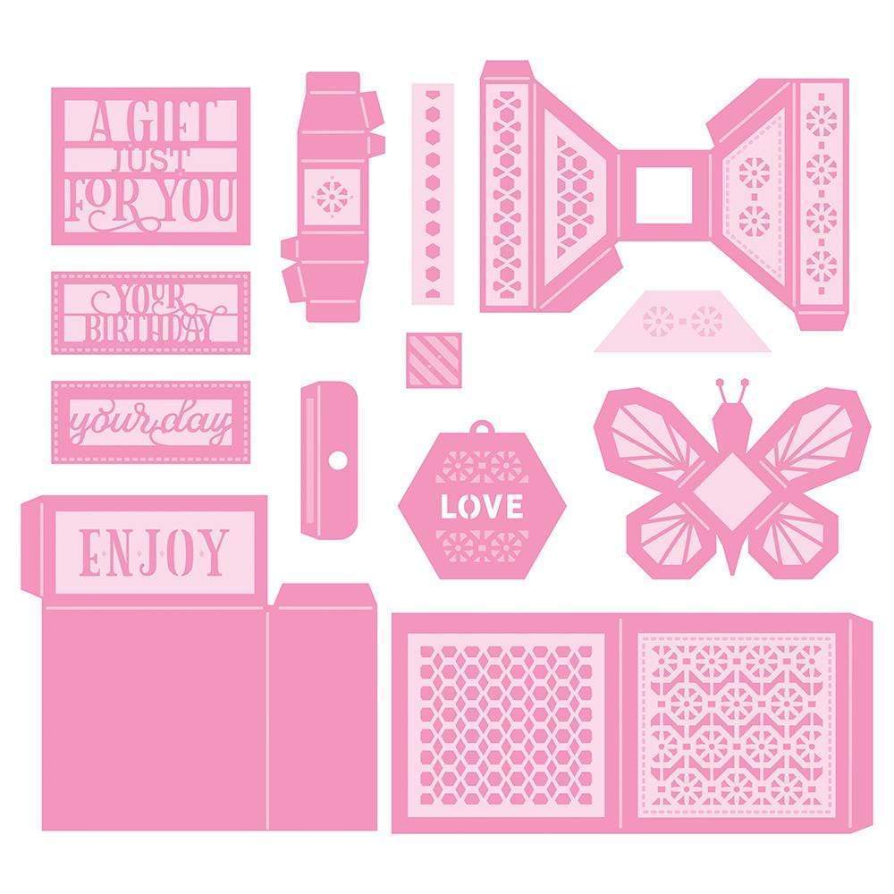 Tonic Studios - Beautiful Butterfly Tiered Box Die Set - 4103E – Tonic ...