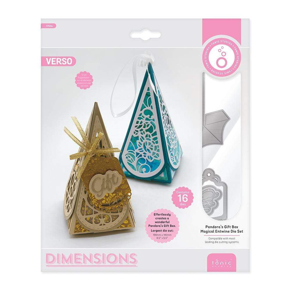 Tonic Studios - Pandoras Gift Box - Magical Entwine Die Set - 3798E ...